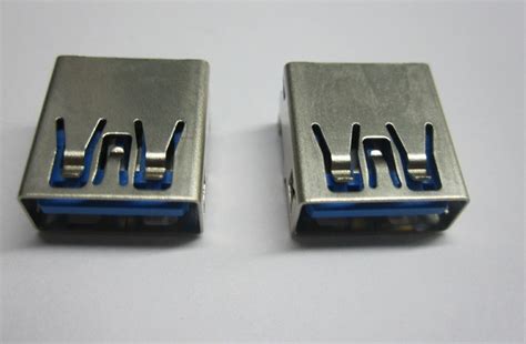 Short Type USB3 0 Female Connector Micro USB Connectors And USB 3 0 Connector