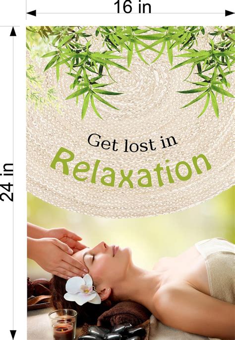 Massage 13 Photo Realistic Paper Poster Premium Interior Inside Sign