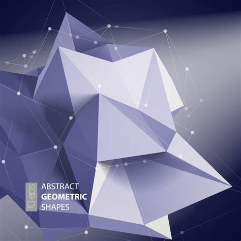 Premium Vector Abstract Triangles Space Low Poly