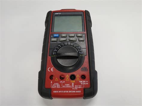 Mac Tools Em721 Digital Multimeter With Leads And Pouch Fastcash Pawn And Checkcashers