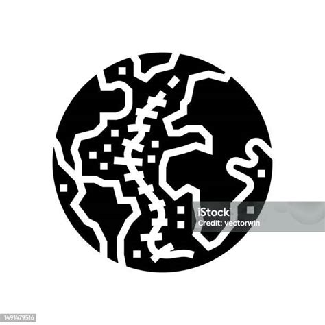 바다 바닥 매핑 미래 기술 글리프 아이콘 벡터 그림 0명에 대한 스톡 벡터 아트 및 기타 이미지 0명 과학 데이터