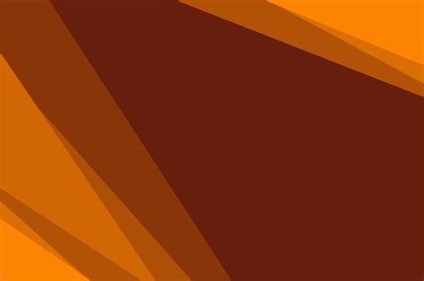 Premium Vector Simple Brown Triangular Abstract Background