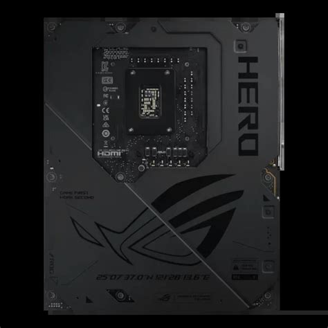 asus rog maximus z890 hero atx lga 1851 motherboard bermor techzone btz