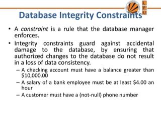Database Constraints.ppt