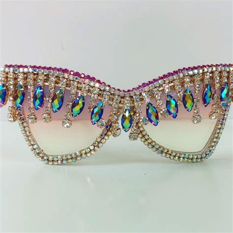 Bling Sunglasses Etsy