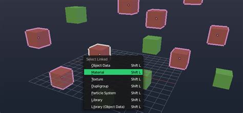 Selection Tools How To Select Objects Based On Materials Blender