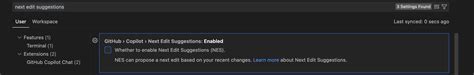 Disable Next Edit Suggestions In Vs Code Stack Overflow