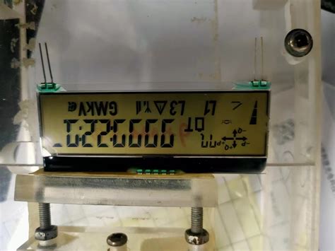 Custom Tn Htn Single Phase 3 Phase Electricity Meter Cog Lcd Electricity Meter Display And