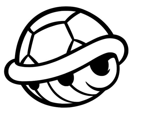 Koopa Shell Mario Svg For Craft Machines Cricut Cameo Silhouette Etsy