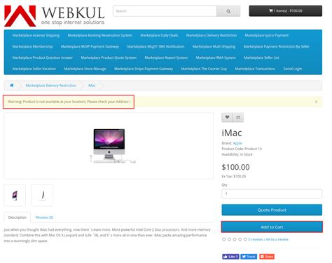 Opencart Marketplace Delivery Restriction Limit Vendors Shipping
