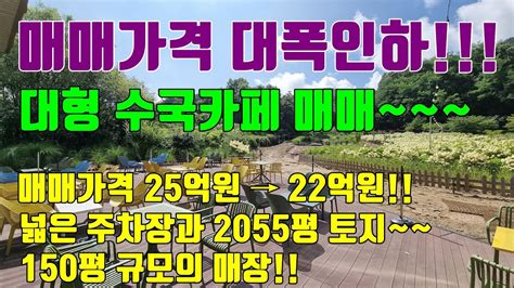 매매가격 대폭인하 수국카페를 아시나요 청주명물 유명카페매매 매매가격 대폭인하 Youtube