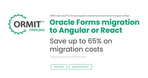 Automated Oracle Forms Migration To Angular React