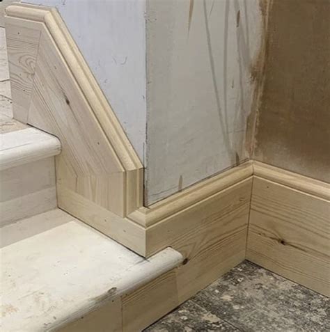 Pin By Tyga Iza On Stuff To Buy Stairs Trim Stair Remodel Baseboard
