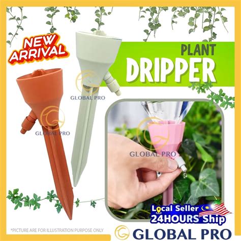 1pc Self Watering Drip Siram Pokok Irragation System Plant Watering