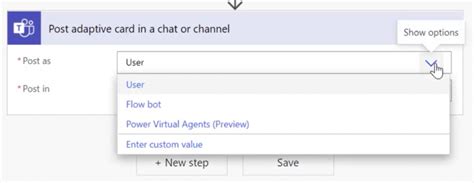 Using Microsoft Adaptive Cards