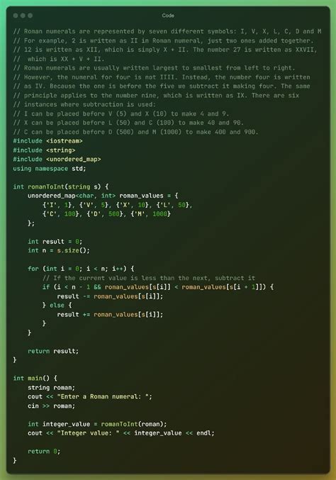 Day57ofprogramming Romannumeralsmastery Codingchallenge Nikhil Goyal