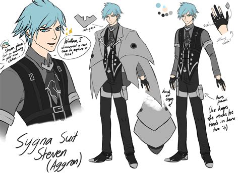 Sygna Suit Steven Concept Art R Pokemonmasters