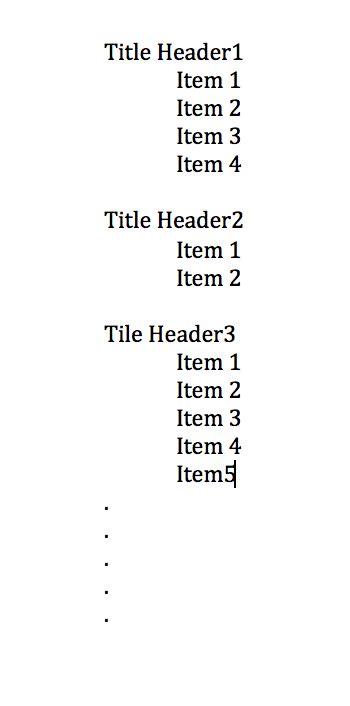 Android Complex Recyclerview With Title And Sub Items Stack Overflow