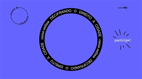 Decifrando O Direito à Cidade Instituto Pólis