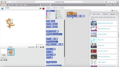 Glide To X Y Scratch Motion Block Blue Youtube