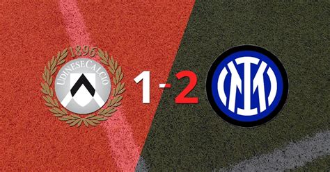 A Inter Le Alcanzó Con Un Gol Para Vencer Por 2 A 1 A Udinese Infobae