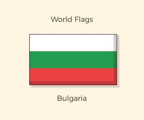 Premium Vector Bulgaria Flag Vector