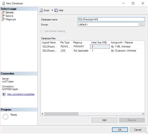 How To Define The Size Of A Sql Server Database Ask Garth