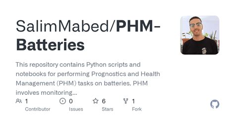 Github Salimmabedphm Batteries This Repository Contains Python Scripts And Notebooks For