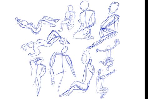 Gesture Drawing Poses
