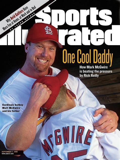 One Cool Daddy How Mark Mcgwire Is Beating The Pressure Sports Illustrated Cover By Sports