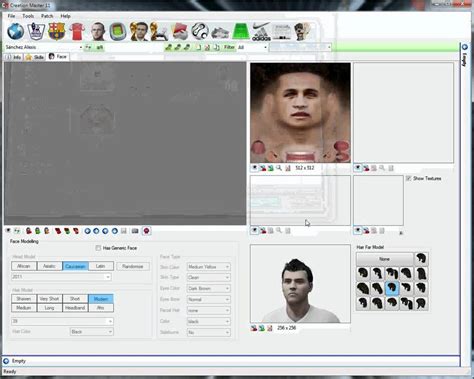 Fifa 11 How To Import Faces Using Creation Master 11 Youtube