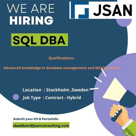 sushma reddy on linkedin we are hiring role sql dba location