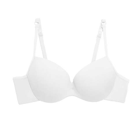 Munlar Push Up Womens Bras No Wire Plus Size White Bras For Women