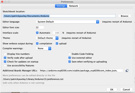 Error Compiling For Any Esp8266 Board IDE 1 X Arduino Forum