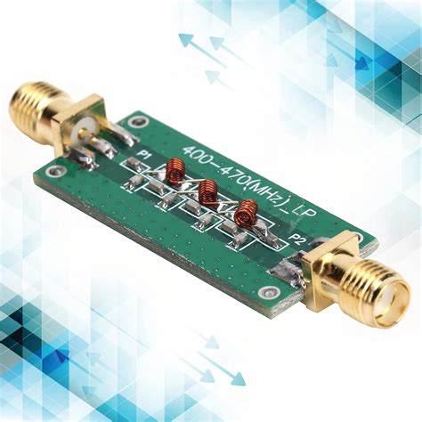 Módulo De Filtro De Paso Bajo Lpf 400470mhz Pcb Componente Electrónico