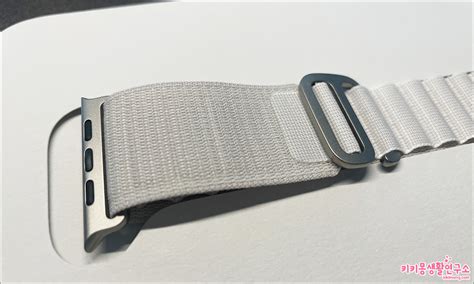 애플워치 울트라 49mm 여자손목 착용샷 후기 키키몽 생활연구소