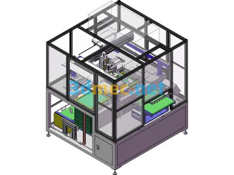 3 156 Inch Lcd Screen Loading And Unloading Equipment 3d Model