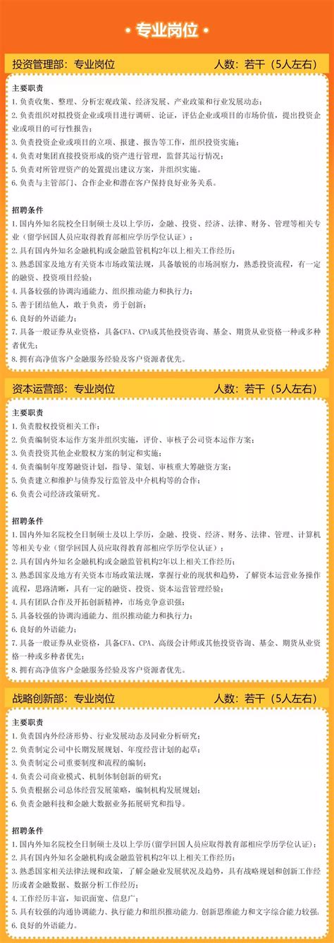北京金融控股集团有限公司社会招聘公告国企招聘北京市人民政府国有资产监督管理委员会