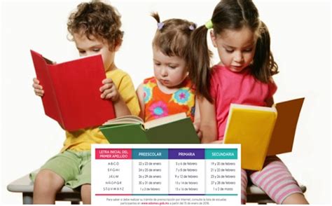 Periodo De Preinscripciones Para Educación Básica En Edoméx Toluca
