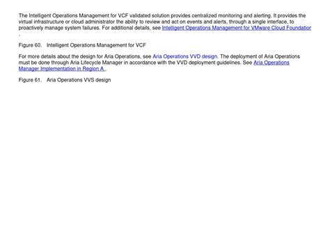 Intelligent Operations Management Vmware Cloud Foundation On Vxrail Architecture Guide Vcf 5 2