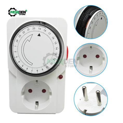 순환 타이머 스위치 주방 타이머 콘센트 루프 범용 타이밍 소켓 기계식 타이머 230vac 3500w 16a Uk Eu Cn Us
