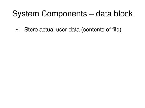 Ppt Unix File System Internal Structures Powerpoint Presentation