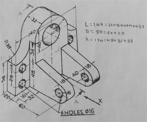 Sheet 7 Sectional Orthographic Projections