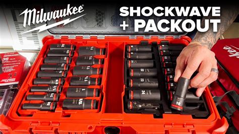Milwaukee PACKOUT SHOCKWAVE Impact Duty Socket Sets - YouTube