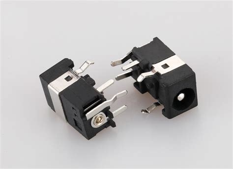 Dc 045d Dip 스루 홀 직각 유형 핀 크기 165mm Dc 전원 잭 소켓 네오일렉트론