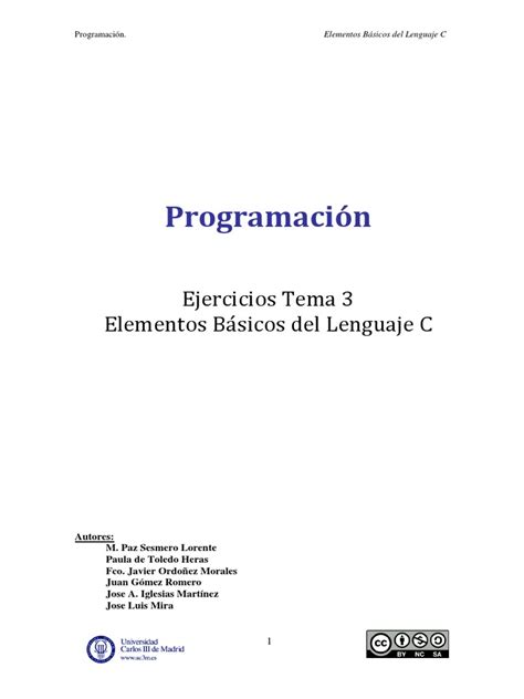 Ejercicios Tema3 Parte1 Soluciones Pdf Interés Lenguaje De