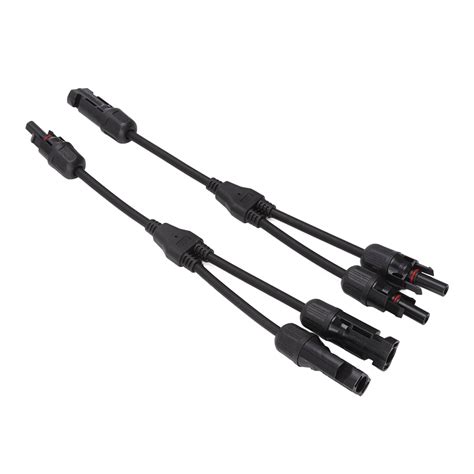 Solar Pv Parallel Adapter2 Pcs Y Branch Solar Connectors 1 To 2