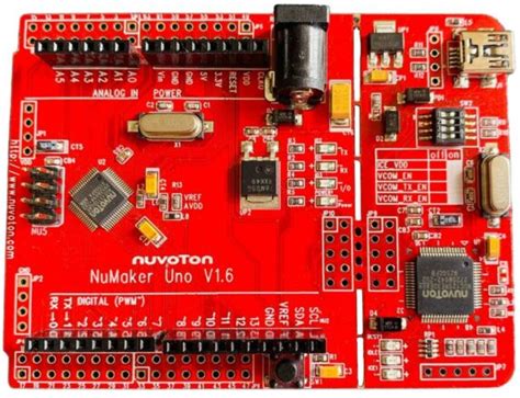 Getting Started With Nuvoton NuMaker UNO NUC131 MCU