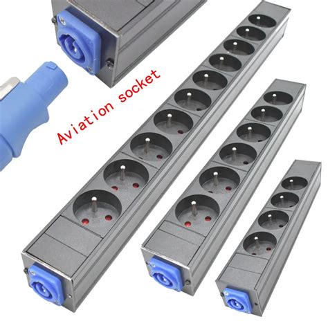 네트워크 캐비닛 랙 스마트 파워 스트립 슈코 파워링크 박스 파워 앰프 오디오 3p 항공 플러그 2 4 6 810 Ac 프랑스 소켓 Aliexpress