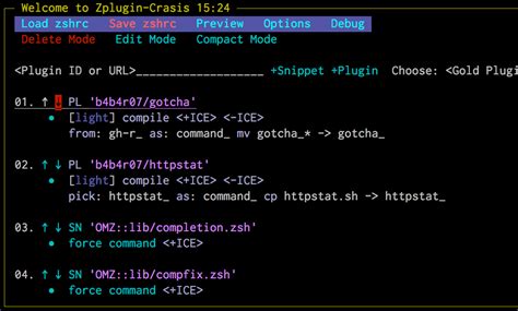 GitHub Z Shell Zi Crasis Crasis Semigraphical Interface To ZI And Exposes Its Parser Via Z